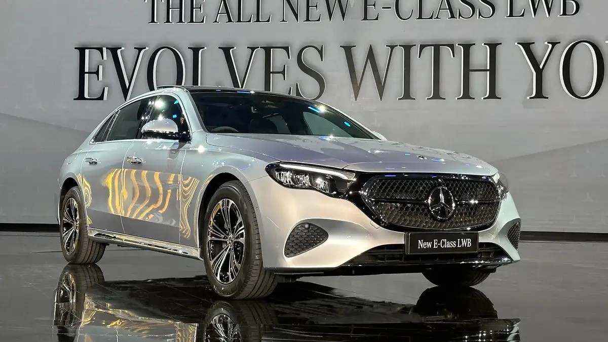 Auto Expo 2025: Mercedes Cars showcased at Bharat Mobility Global Expo 2025