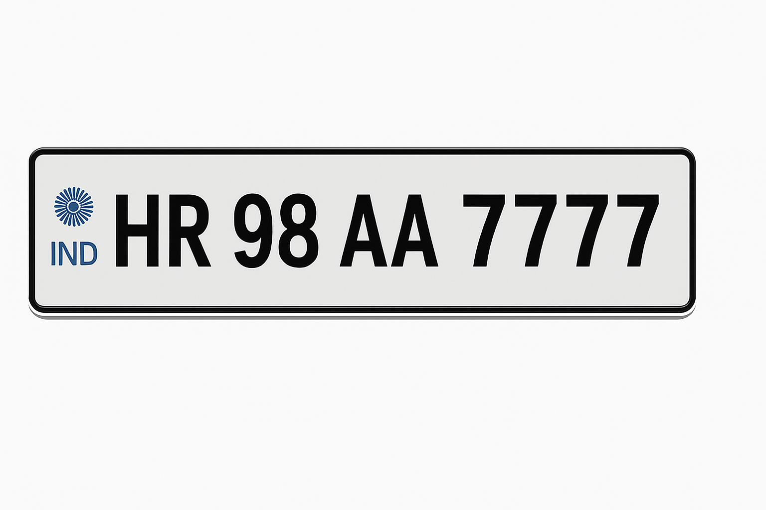 How to get a 7777 Number Plate in India: A Comprehensive Guide